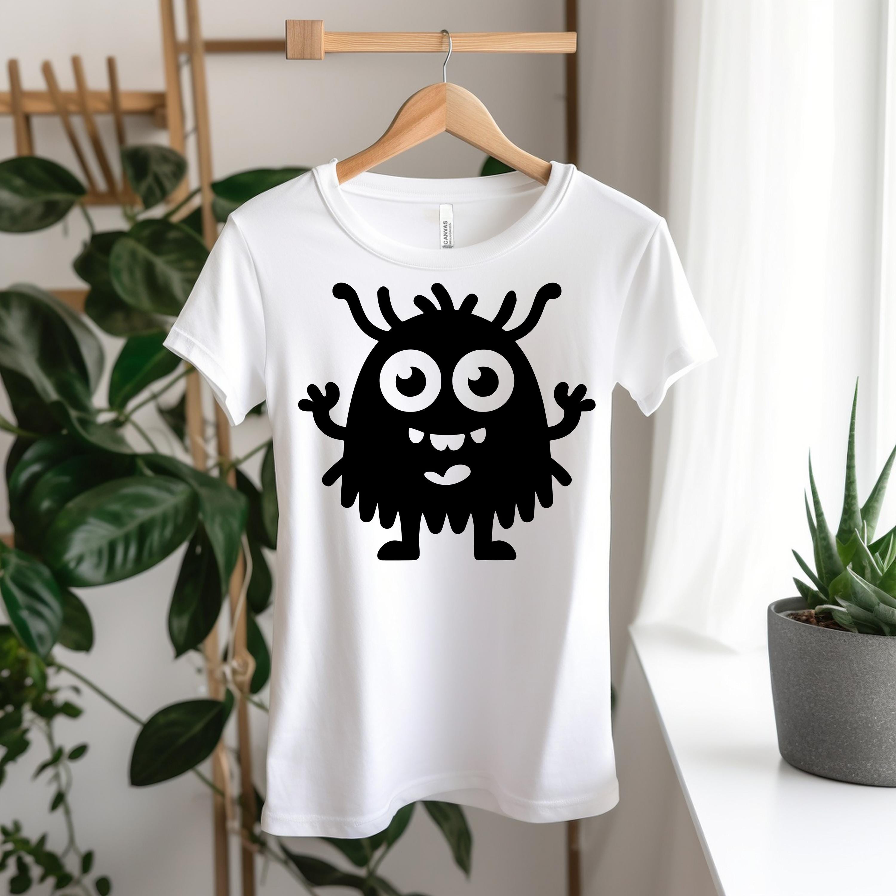 Monster Svg - Pdf - Png - Dxf - Kids - Little Monster - Commercial Use ...