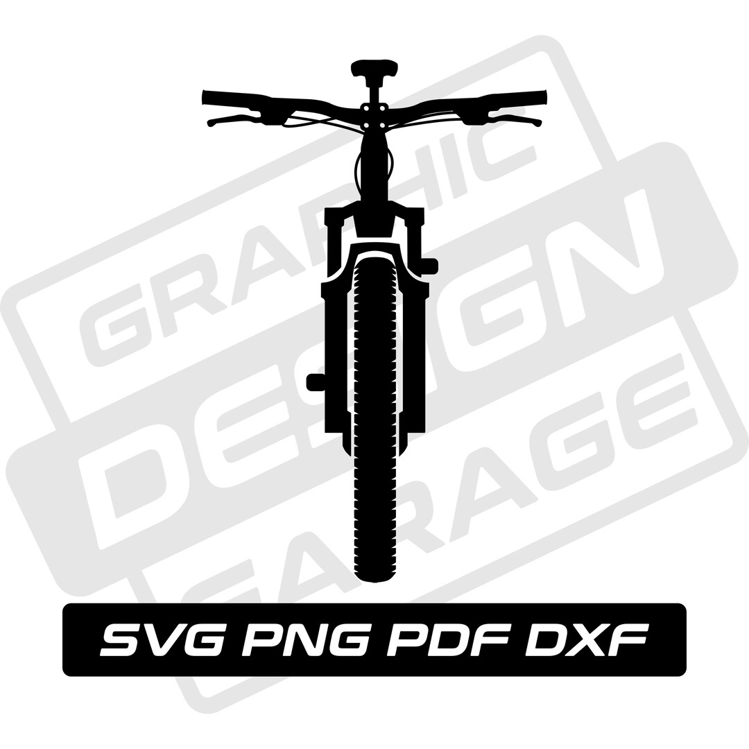 Mountain Bike Svg - Pdf - Png - Dxf - Mtb - Bicycle - Commercial Use ...