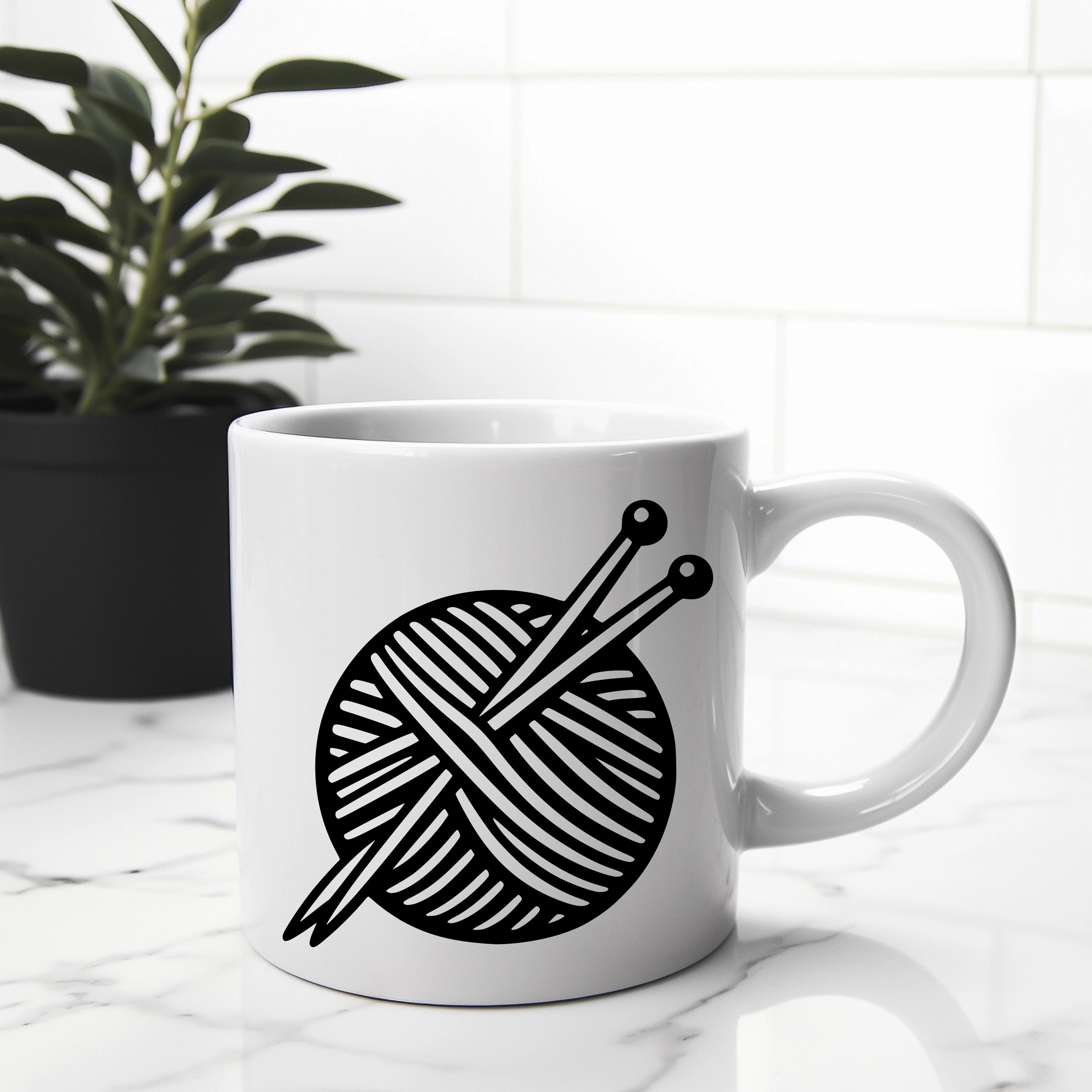Knitting Svg - Pdf - Png - Dxf - Yarn - Wool Ball - Commercial Use ...