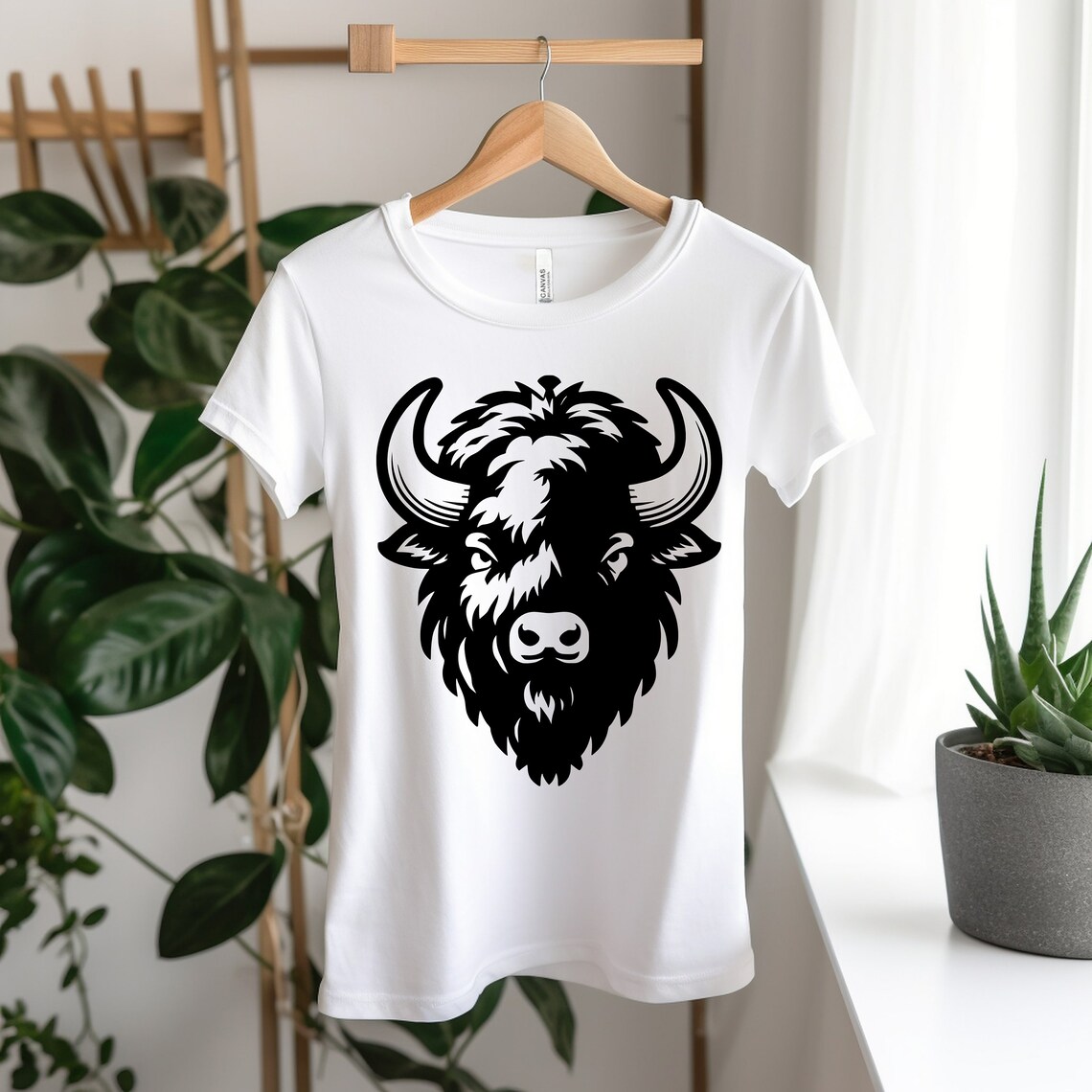 Bison Svg - Pdf - Png - Dxf - Bison Head - Bison Silhouette ...