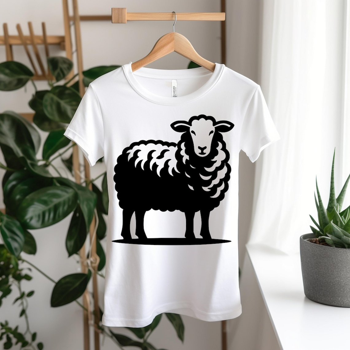 Sheep Svg - Pdf - Png - Dxf - Lamb - Sheep Silhouette - Commercial Use ...