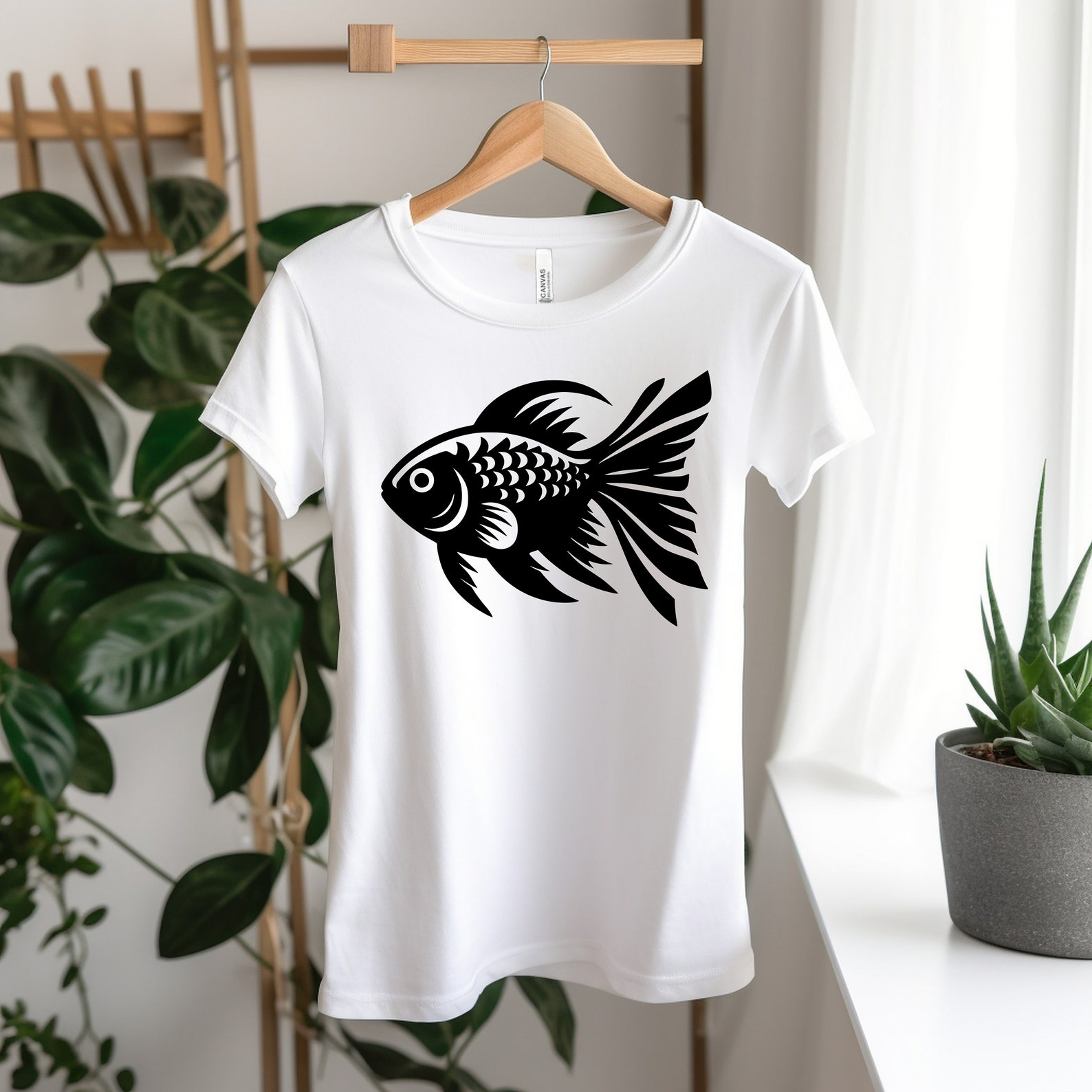 Fish Svg Pdf Png Dxf Goldfish Fishing Commercial Use Fish Tank ...