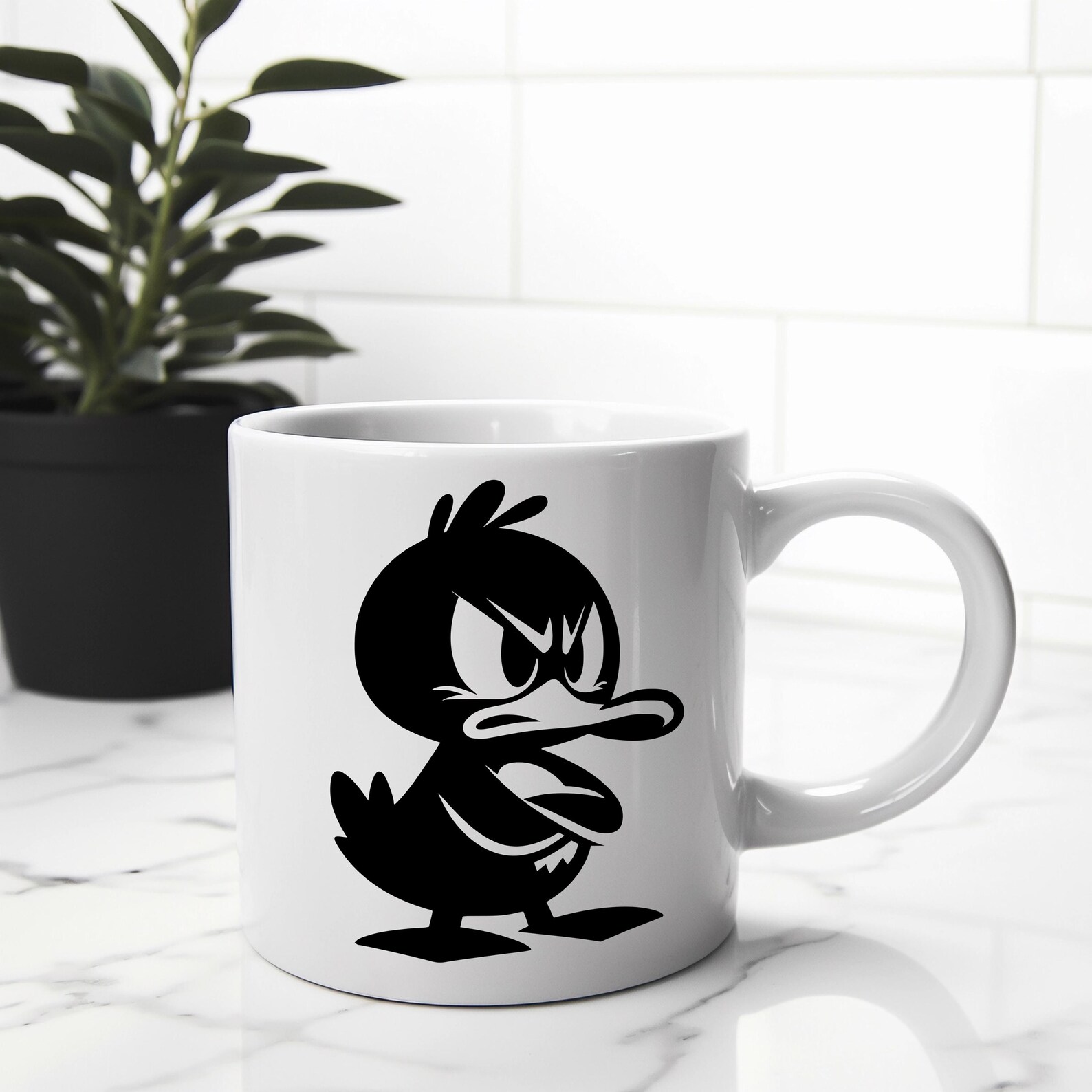Angry Duck Svg - Pdf - Png - Dxf - Duck - Grumpy Duck - Commercial Use ...