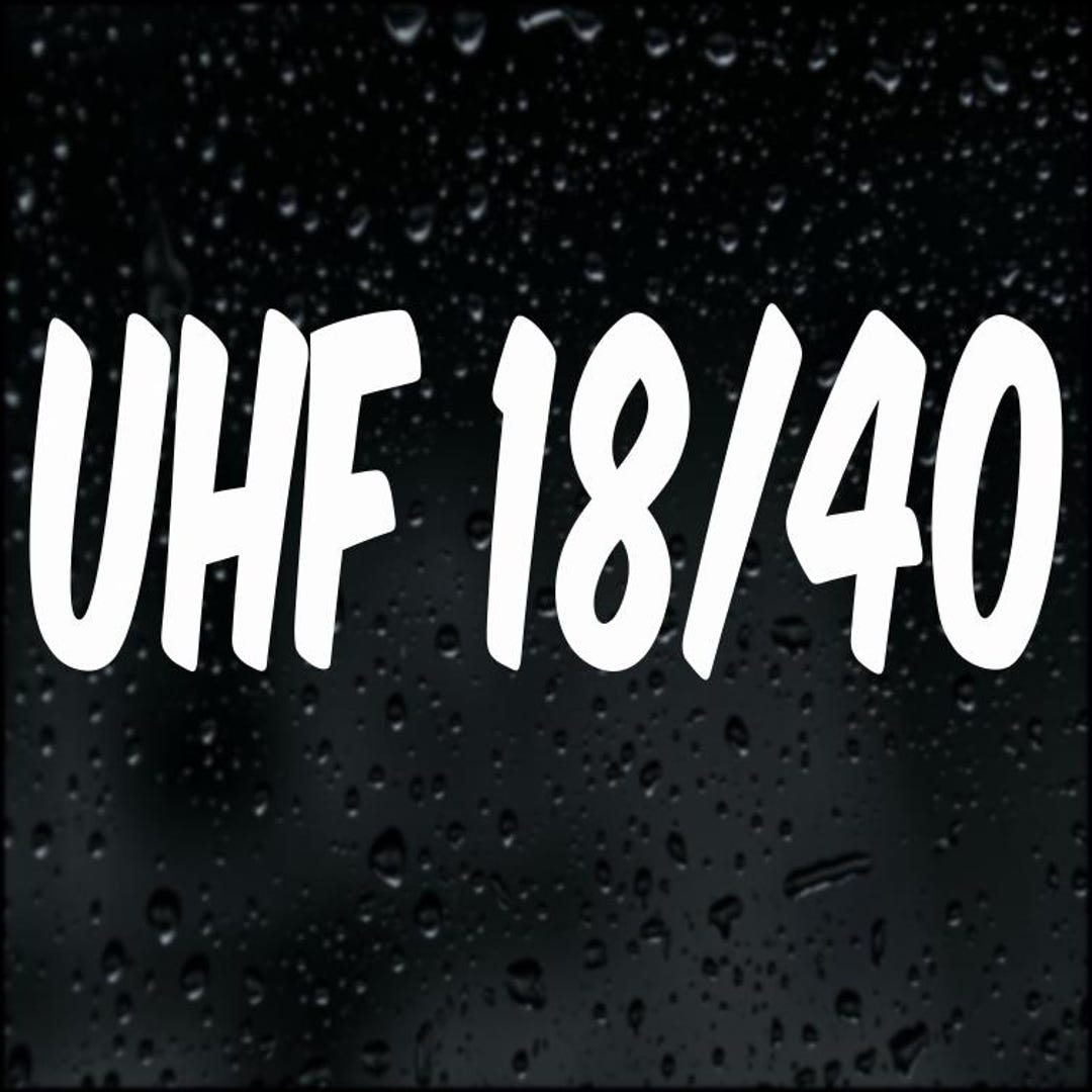 UHF 18/40 Sticker Vinyl Decal Car Bumper Window Caravan - Etsy Australia