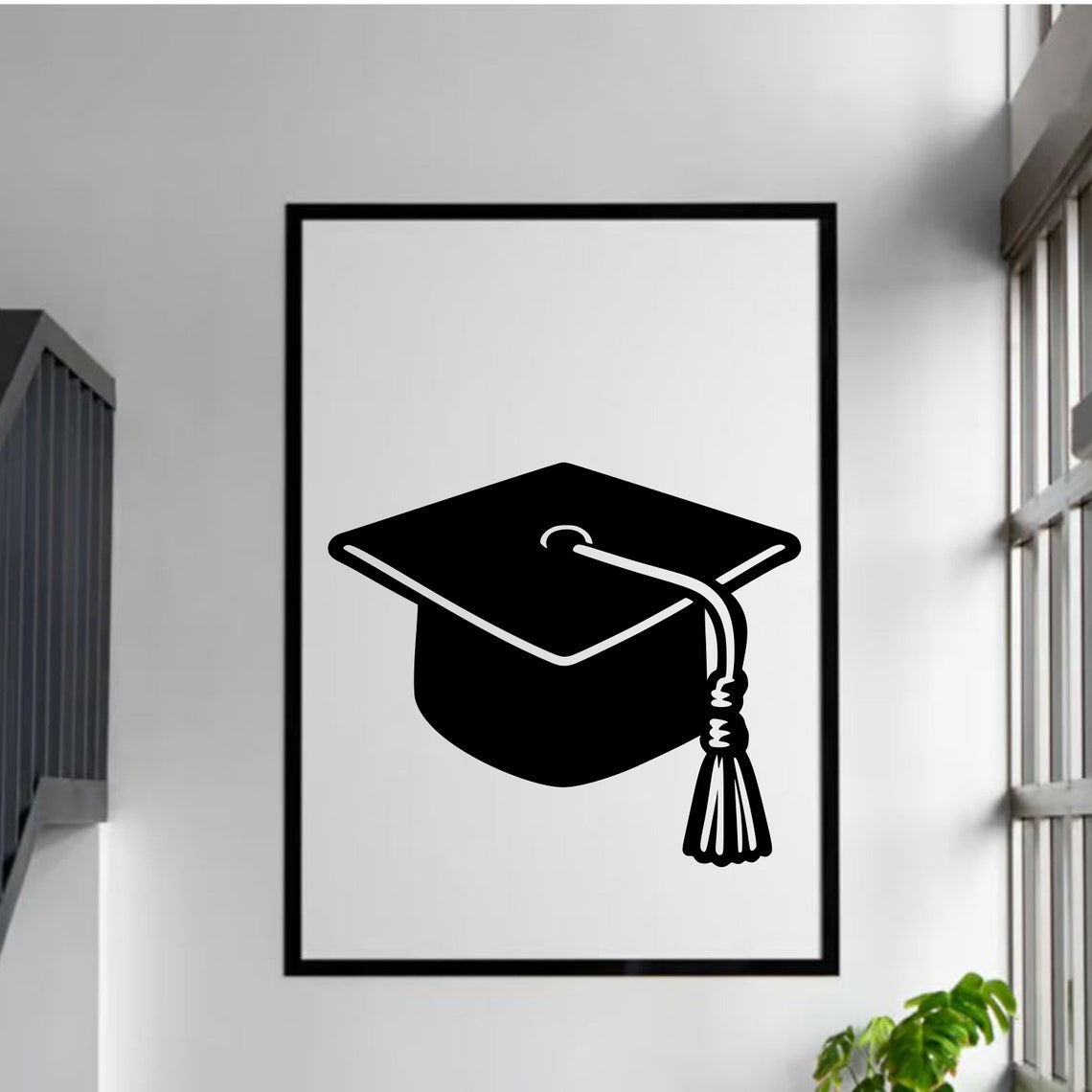 Graduation Cap Svg - Pdf - Png - Dxf - Graduation Hat - Graduation ...