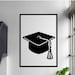Graduation Cap Svg - Pdf - Png - Dxf - Graduation Hat - Graduation ...