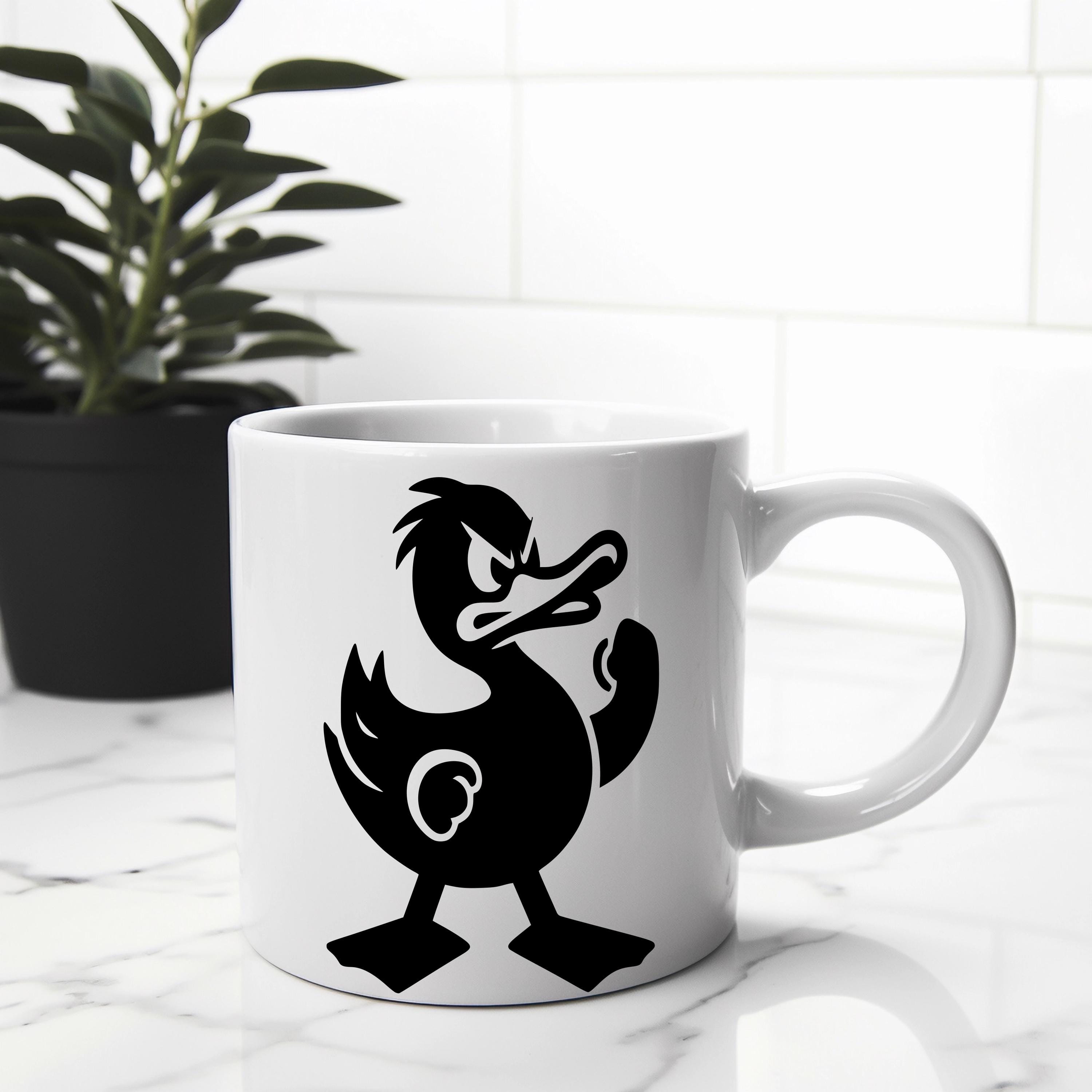 Angry Duck Svg - Pdf - Png - Dxf - Duck - Grumpy Duck - Commercial Use ...