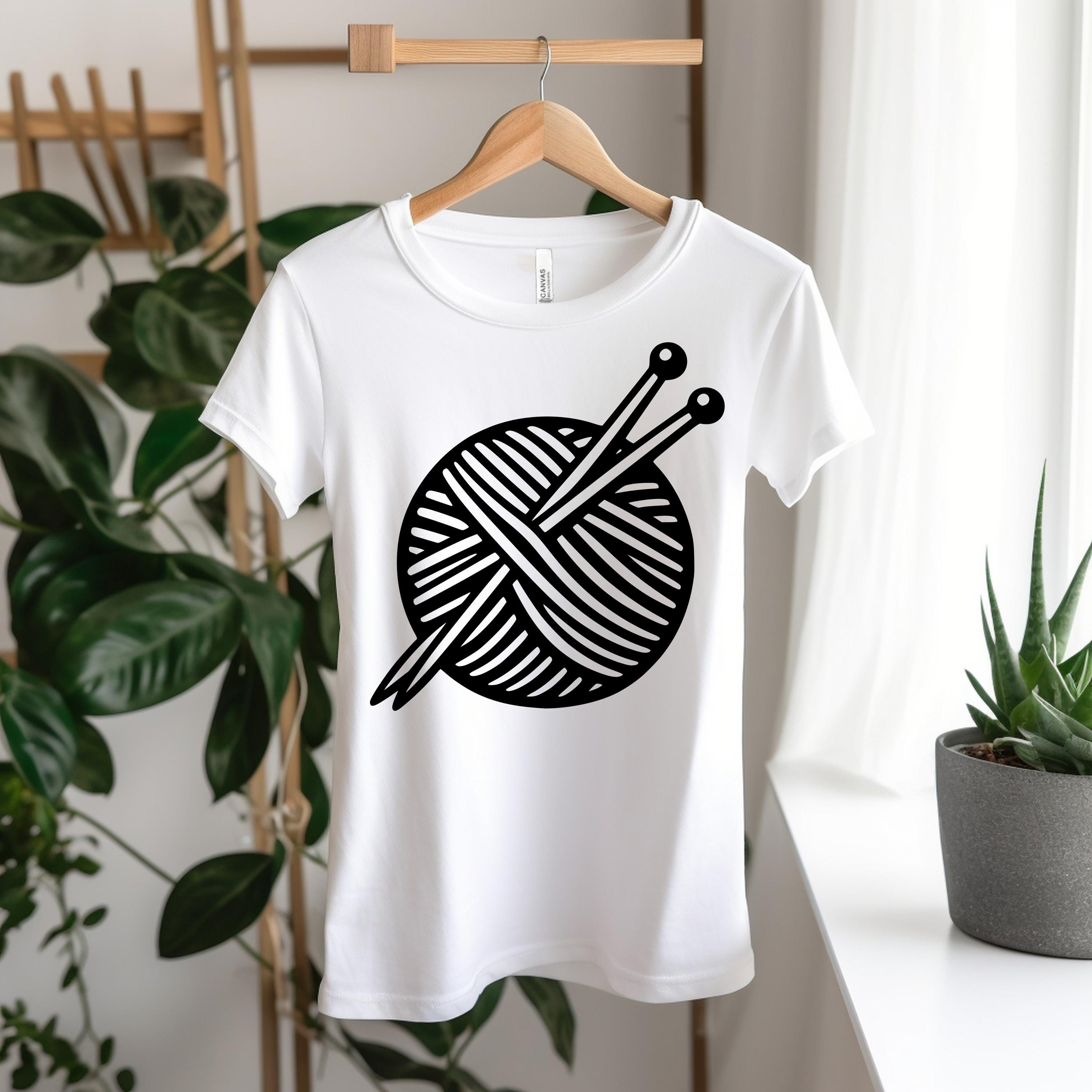 Knitting Svg - Pdf - Png - Dxf - Yarn - Wool Ball - Commercial Use ...