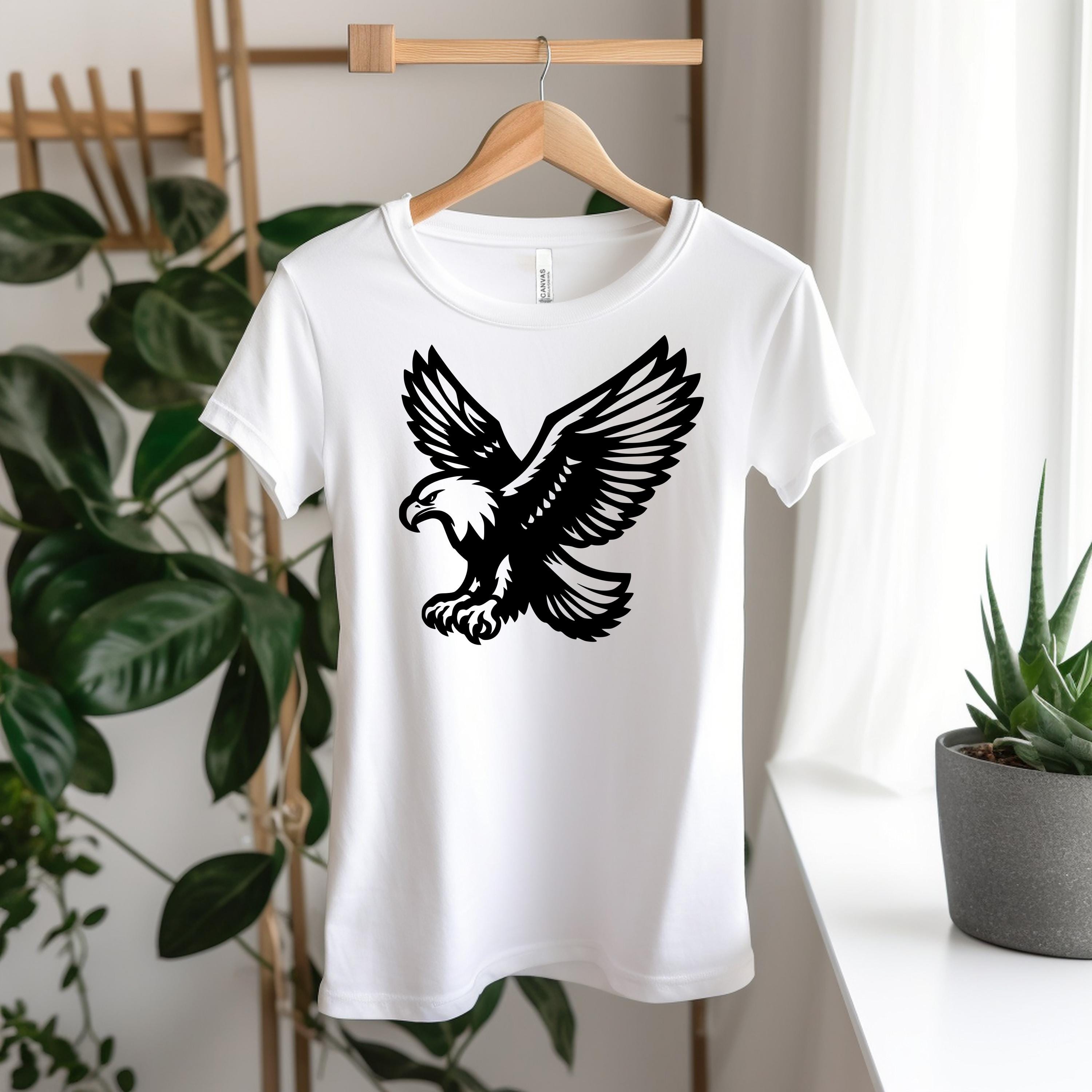 Flying Eagle Svg - Pdf - Png - Dxf - Eagle Head - American Eagle - Commercial Use - Bird ...