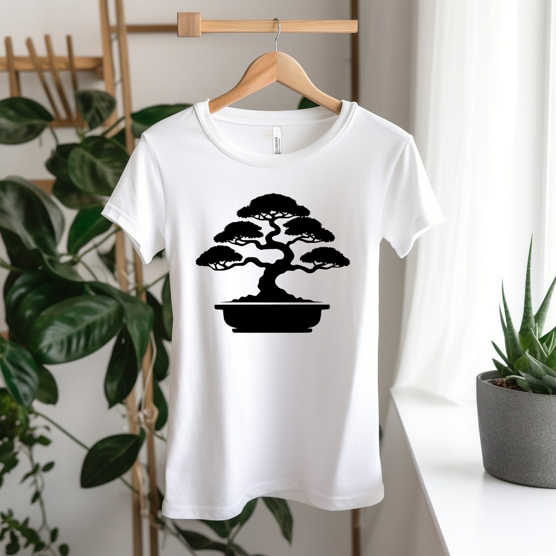 Bonsai Tree Svg Pdf Png Dxf Miniature Tree House Plant Commercial Use ...