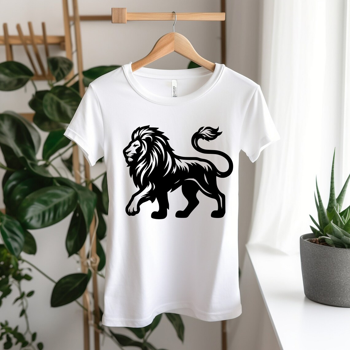 Lion Svg Pdf Png Dxf Jungle Animal Lion Silhouette Commercial Use ...