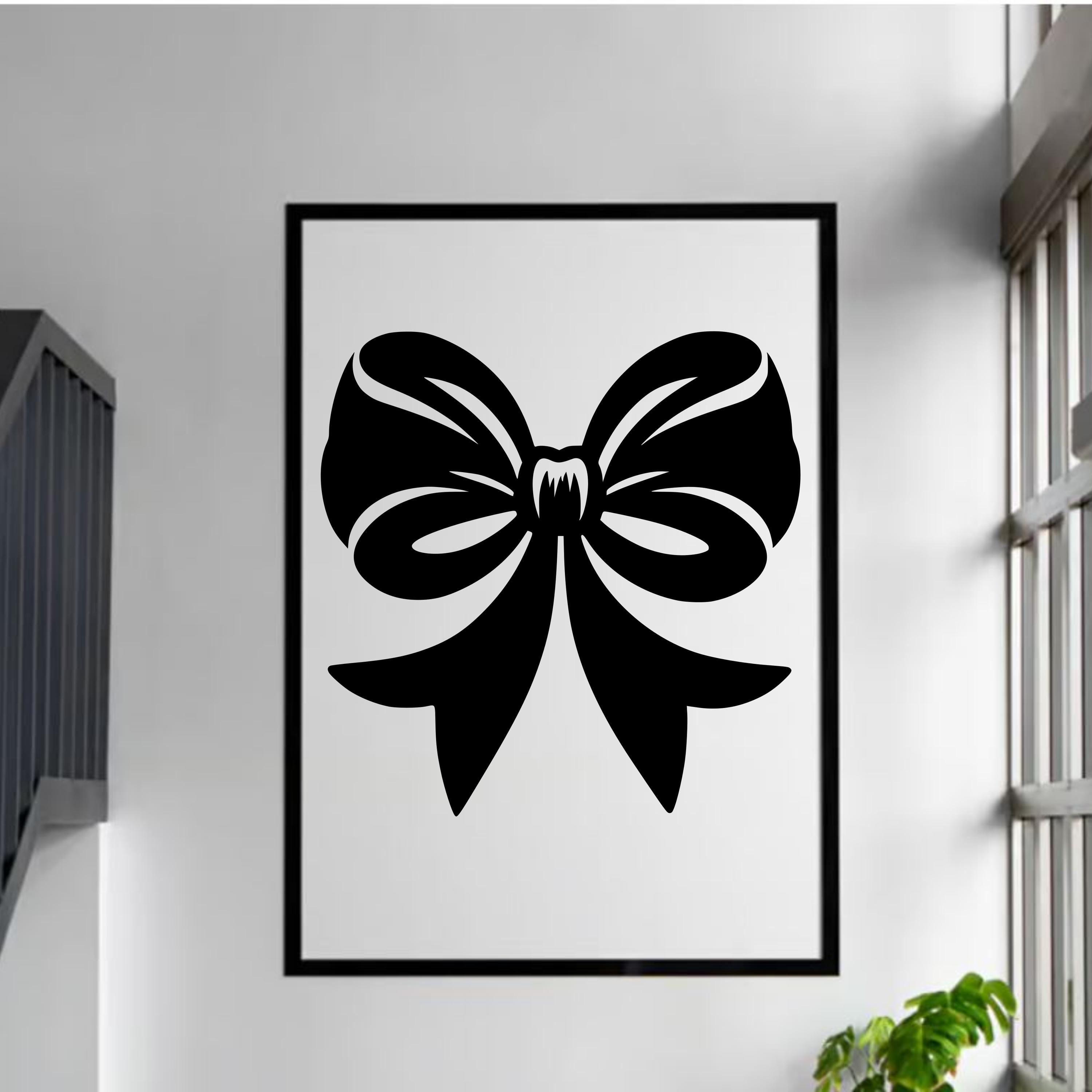 Bow Svg - Pdf - Png - Dxf - Ribbon - Girl Bow - Commercial Use ...