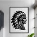 Tribal Chief Svg - Pdf - Png - Dxf - Native American - Indian ...