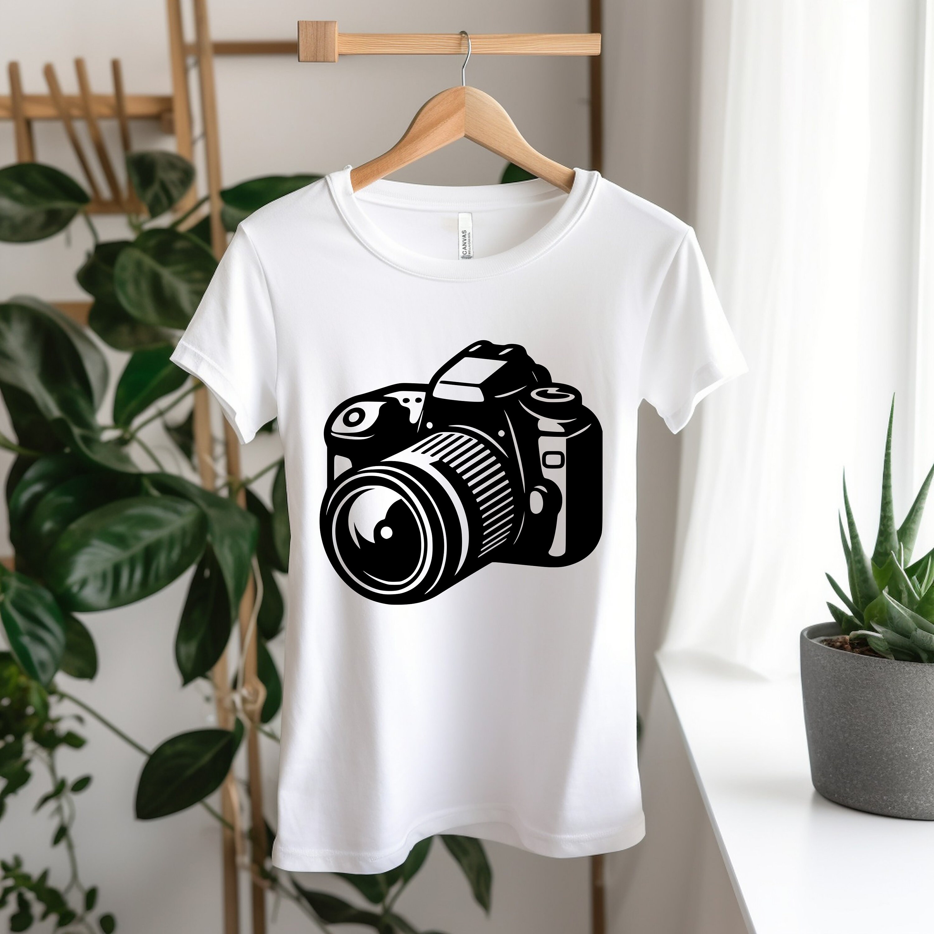 Camera Svg - Pdf - Png - Dxf - DSLR Camera - Photographer - Commercial ...
