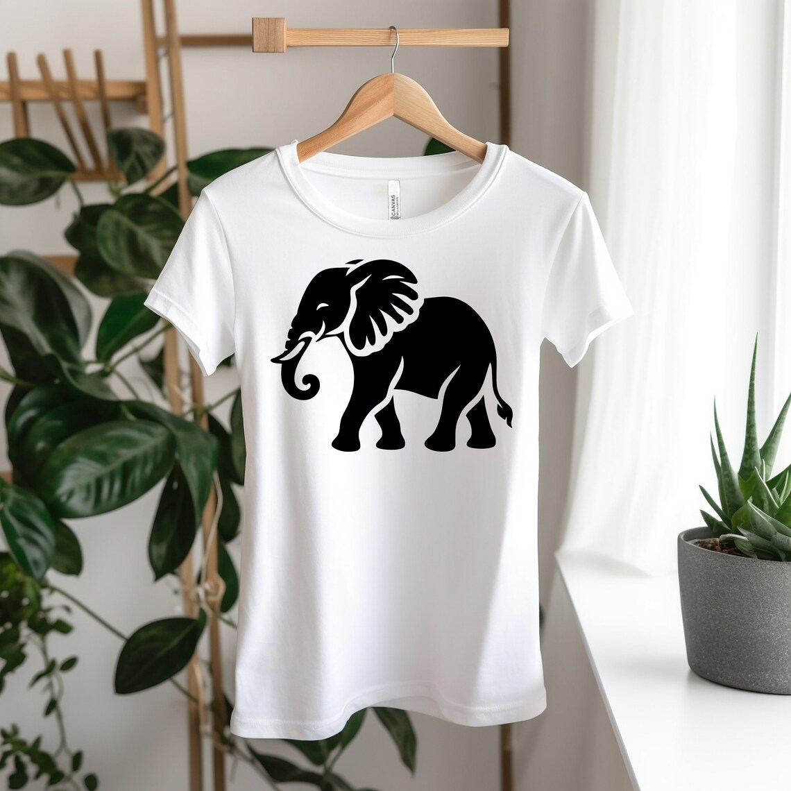 Elephant Svg - Pdf - Png - Dxf - Elephant Silhouette - Zoo Animal ...