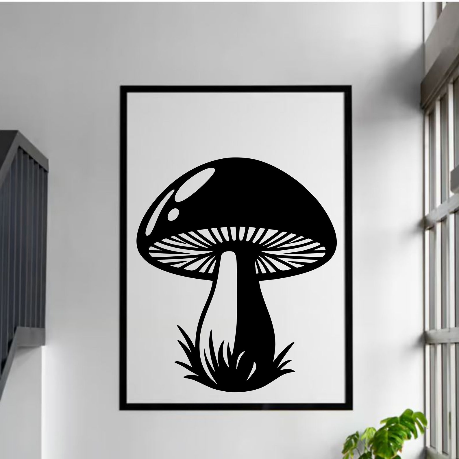 Mushroom Svg - Pdf - Png - Dxf - Toadstool - Magic Mushroom ...