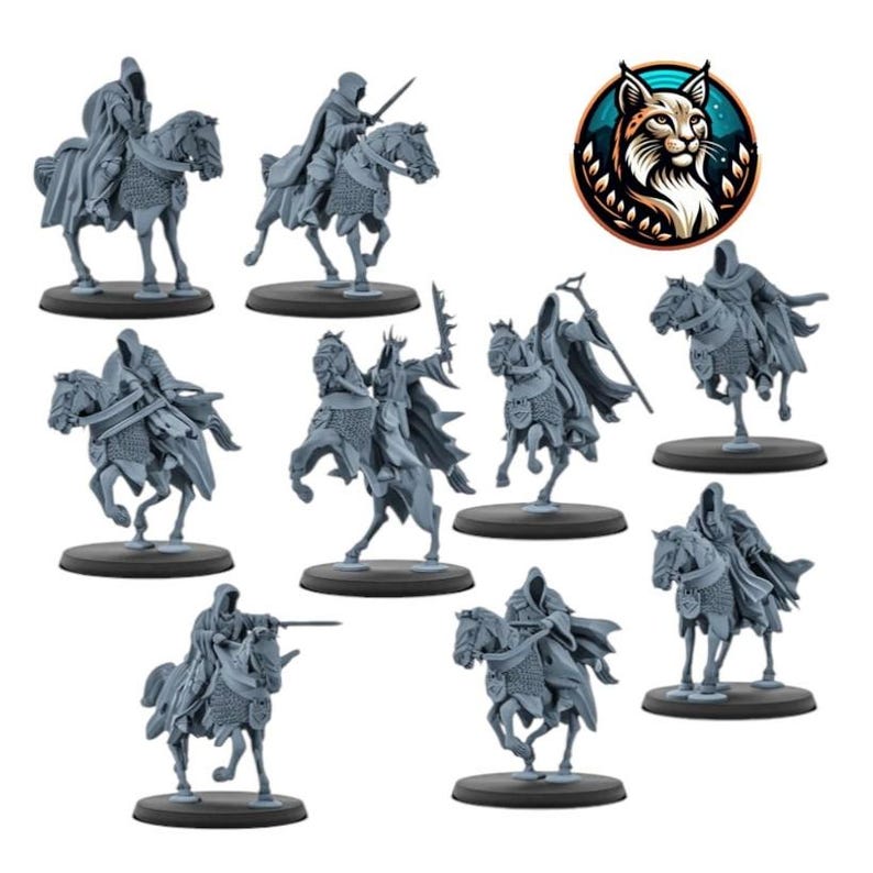 Wraith Lords MESBG / Premium 3D Printed Fantasy Tabletop Miniature 28mm ...