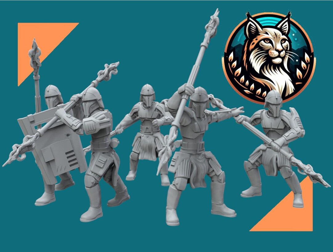 Imperial Riot Troopers / Legion Compatible / Premium 3D Printed Galaxy ...