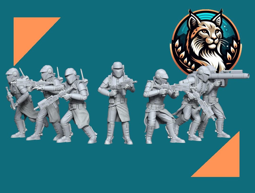 Nimbus Commandos / Legion Compatible / Premium 3D Printed Galaxy ...