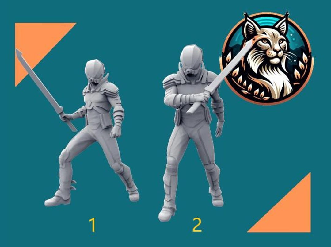 Emperor Elite Warriors Duo / Premium 3D Printed Fantasy Tabletop ...