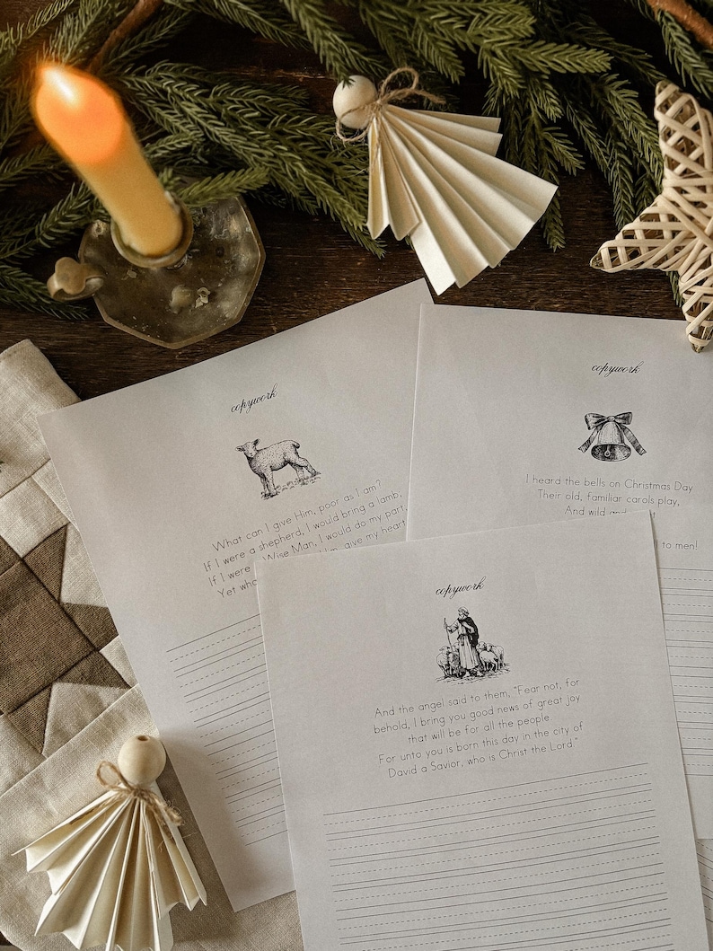 Gather & Tend Advent | Charlotte Mason Morning Time Guide - Etsy