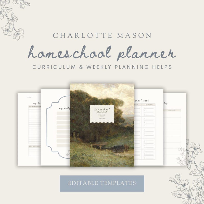 Homeschool Planner - Etsy