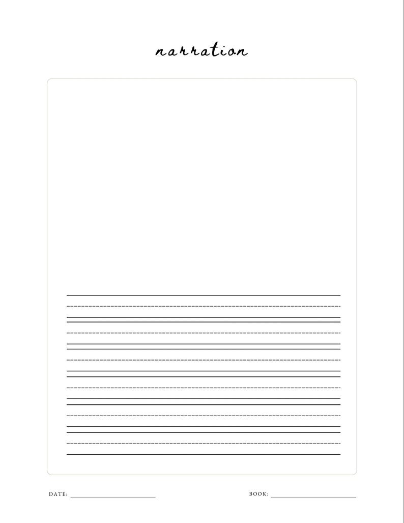 Wisdom & Wonder | Narration Notebook - Etsy