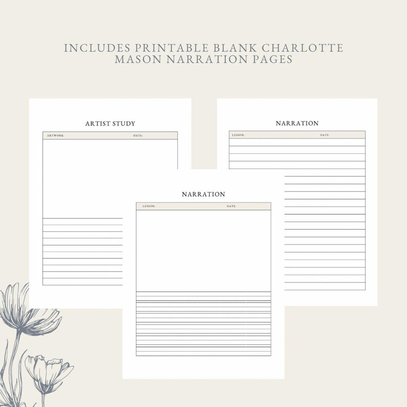 Gather & Tend | Charlotte Mason Morning Time Guide - Etsy