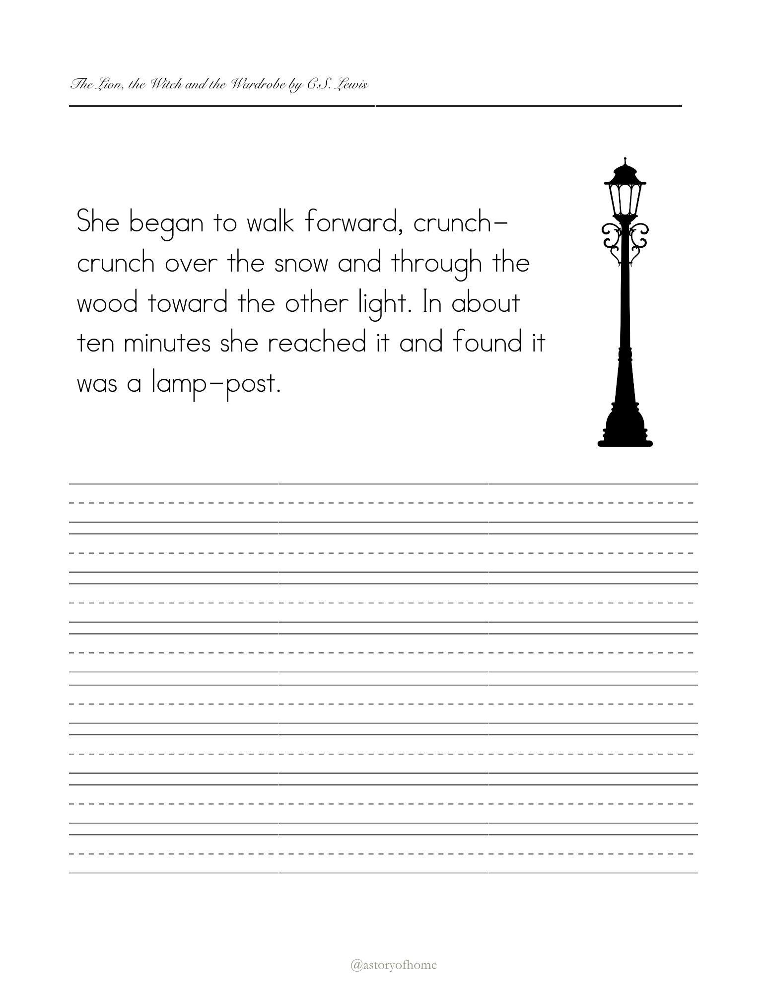 Copywork Bundle: Winter | Charlotte Mason-inspired - Etsy