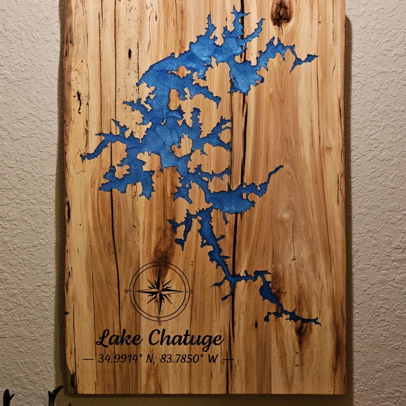 Compass Rose Inlay - Etsy