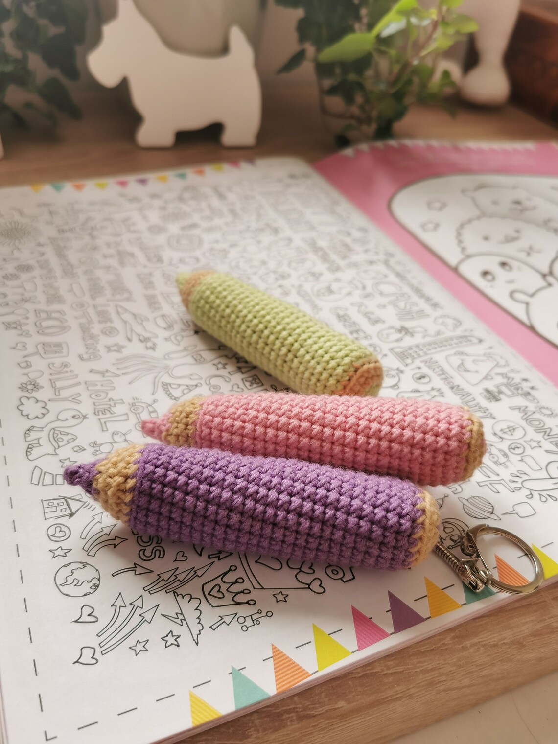 Easy Crochet Colored Pencil Pattern- Step-by-step Guide - Perfect Gift ...