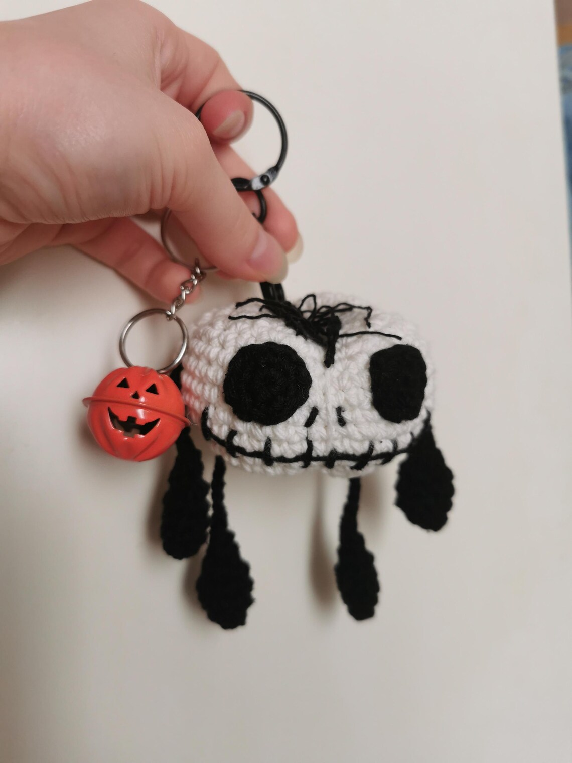 Crochet Pumpkin Keychain Pattern Easy, Halloween Decor, Autumn, Fall ...