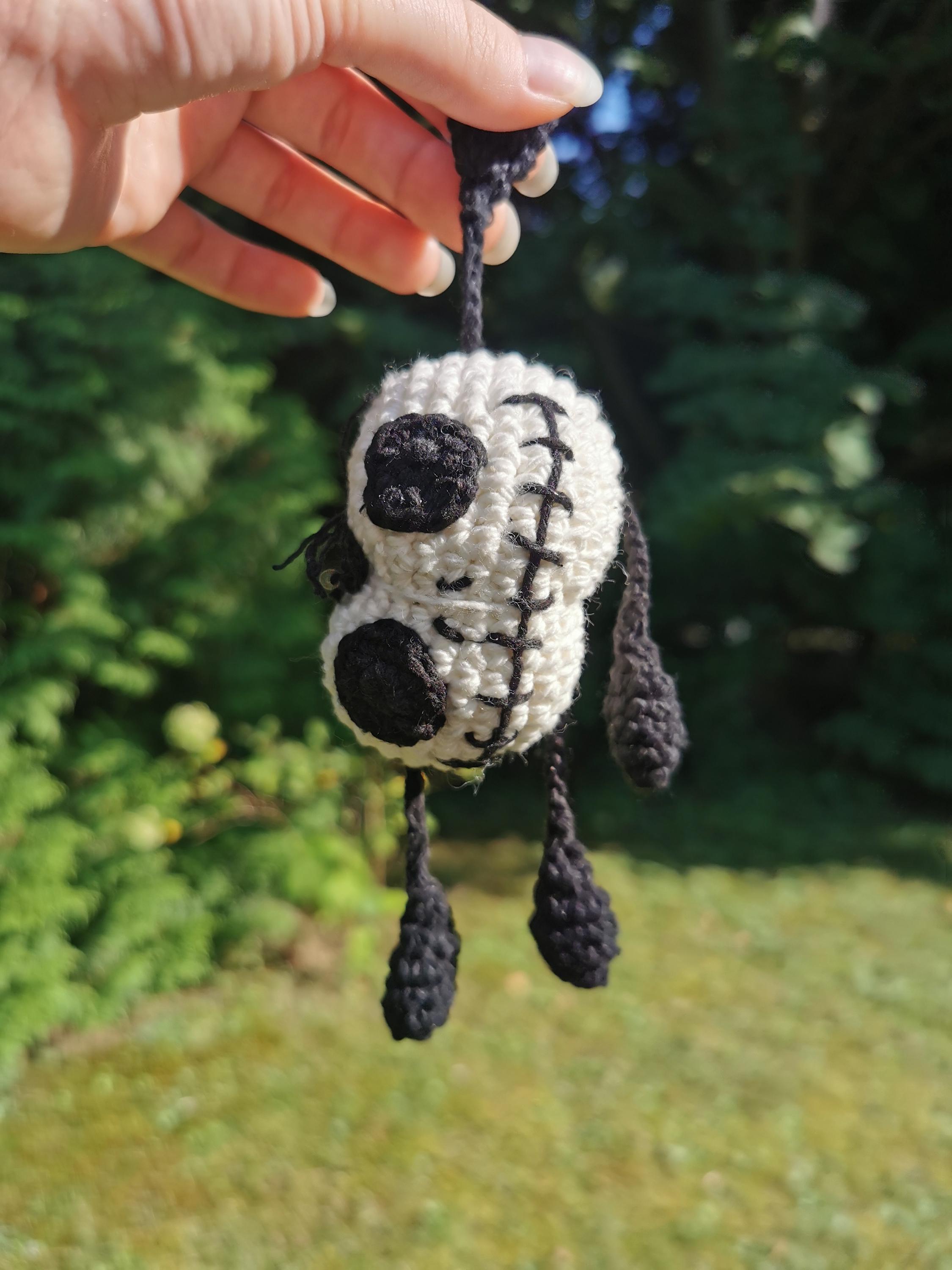 Crochet Pumpkin Keychain Pattern Easy, Halloween Decor, Autumn, Fall ...