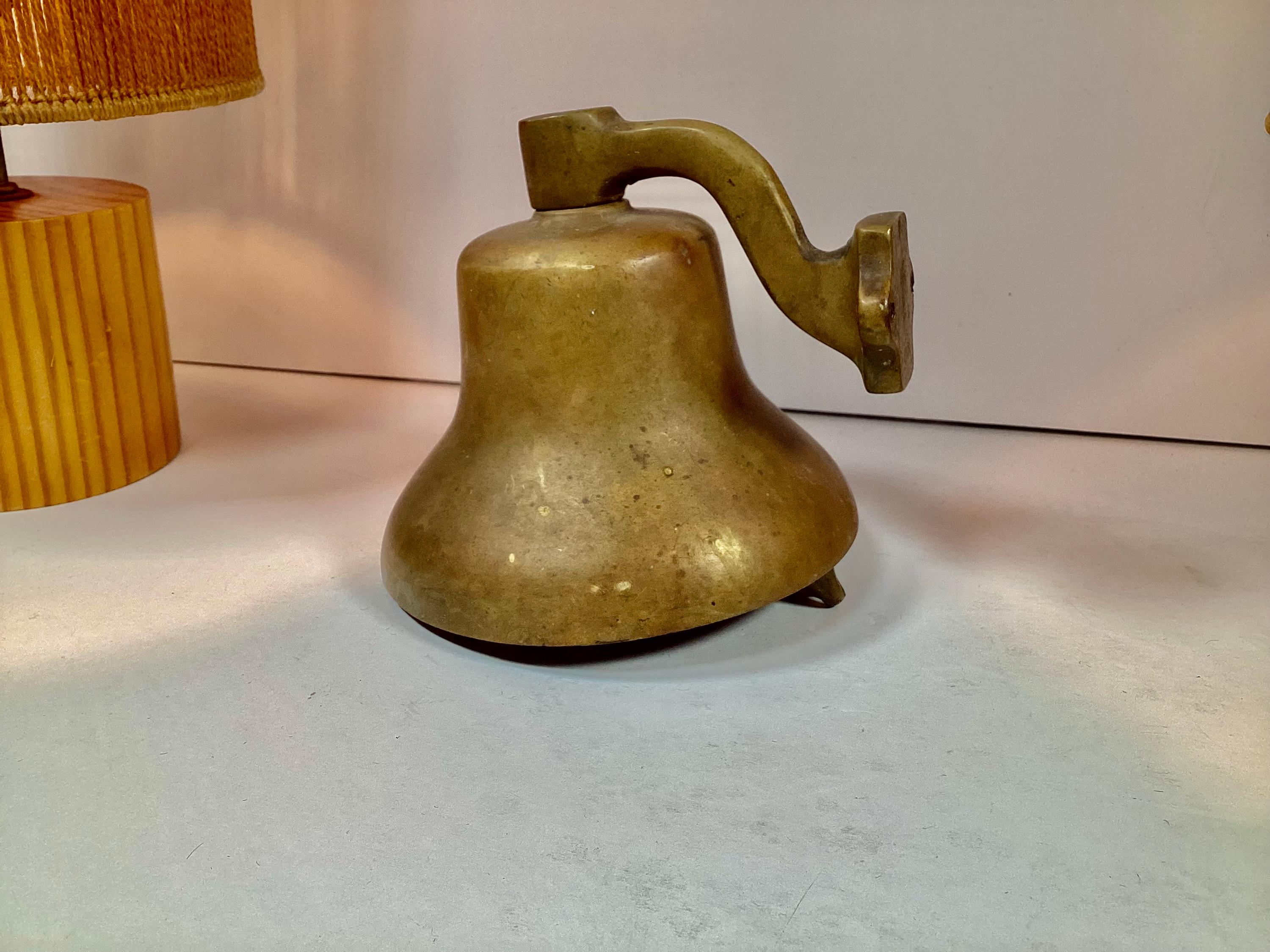 Vintage Brass Ships Bell Wall Hangings Maritime Enthusiasts Nautical ...