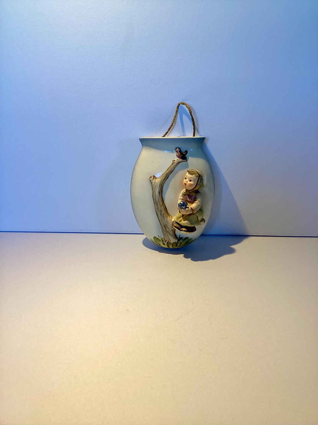 1958 Goebel Hummel Girl in A Tree 360/C TMK3 Wall Home Living Dining ...