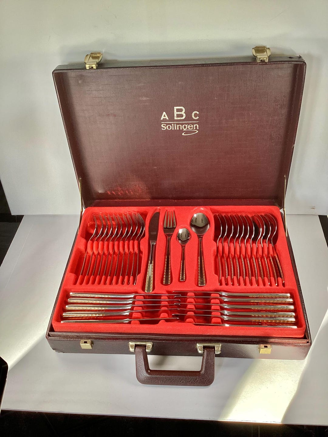 Solingen Rostfrei 72 Piece Stainless 18/10 Flatware Set Made in Germany ...