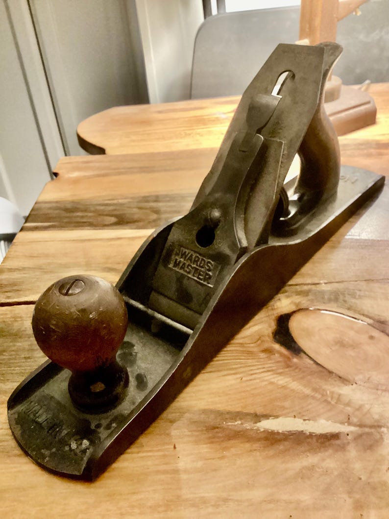 Wards Master Jack Plane No 5 USA Made Vintage Woodworking Collectible ...