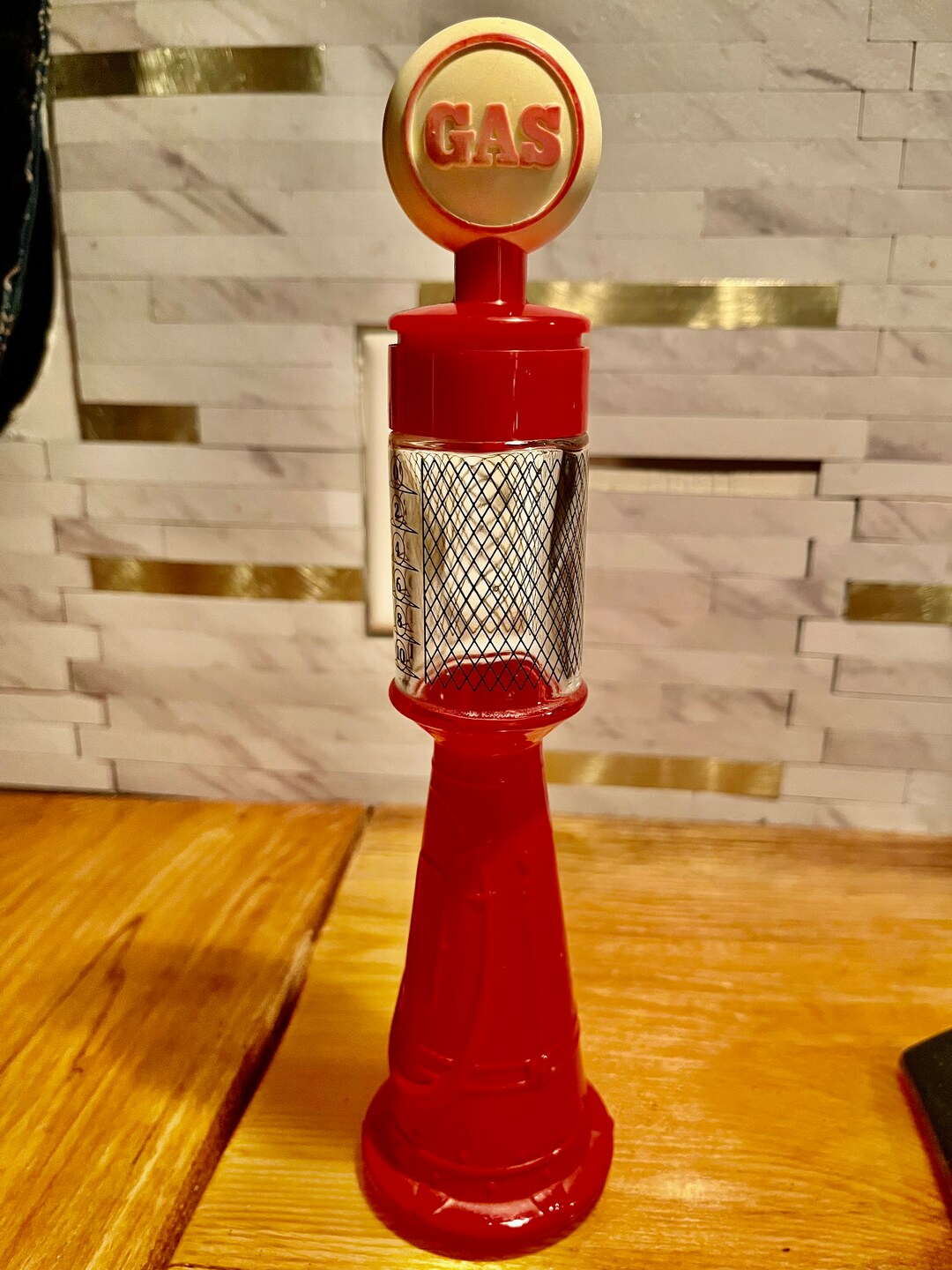 Vintage Avon Gas Pump. Remember When Collection Cologne Bottle 1970s ...