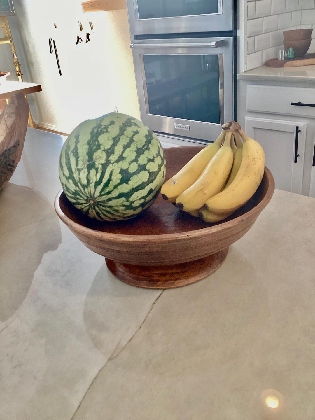 Treenware Rustic Pedestal Bowl Replica the Salem Collection - Etsy