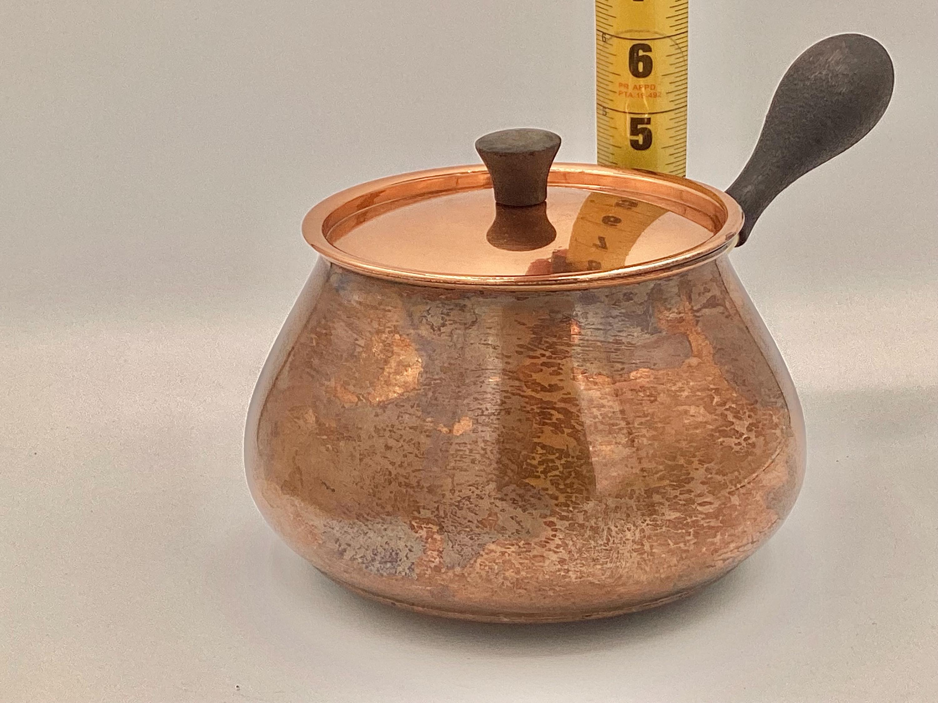 Spring 7” Copper Saucepan Made in Switzerland - Etsy