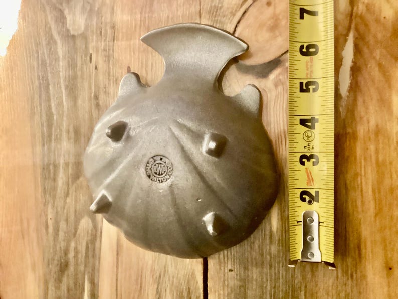 Pewter Seashell Bowl Home Bedroom Bathroom Beach Decor Jewelry Holder ...