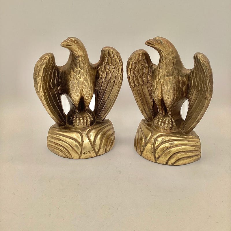 Eagle Bookends - Etsy