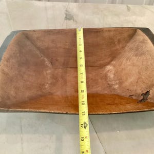 Treenware Rustic Centerpiece Bowl the Salem Collection Primitive Resin ...