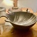 Pewter Seashell Bowl Home Bedroom Bathroom Beach Decor Jewelry Holder ...