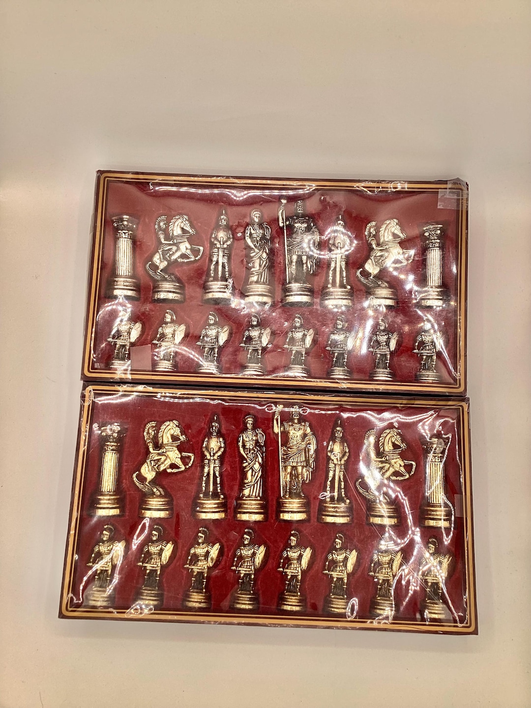 Manopoulos Style Greek Roman Chess Set 32 Pieces 4 3/8” Kings - Etsy