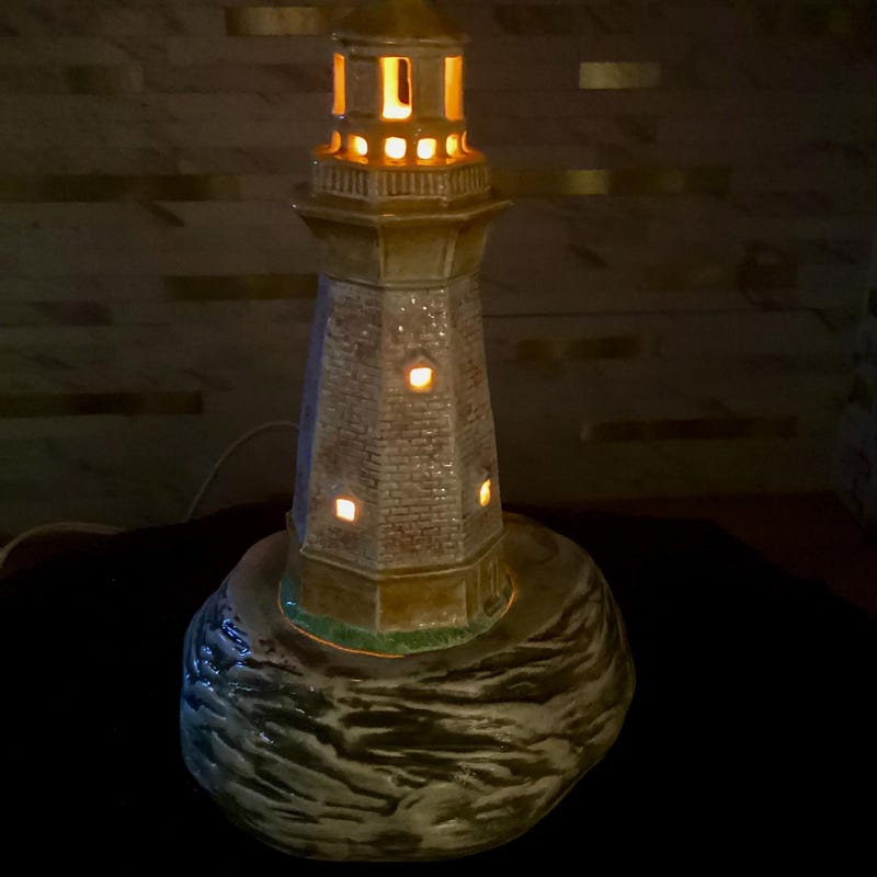 Ceramic Lighthouse - Etsy