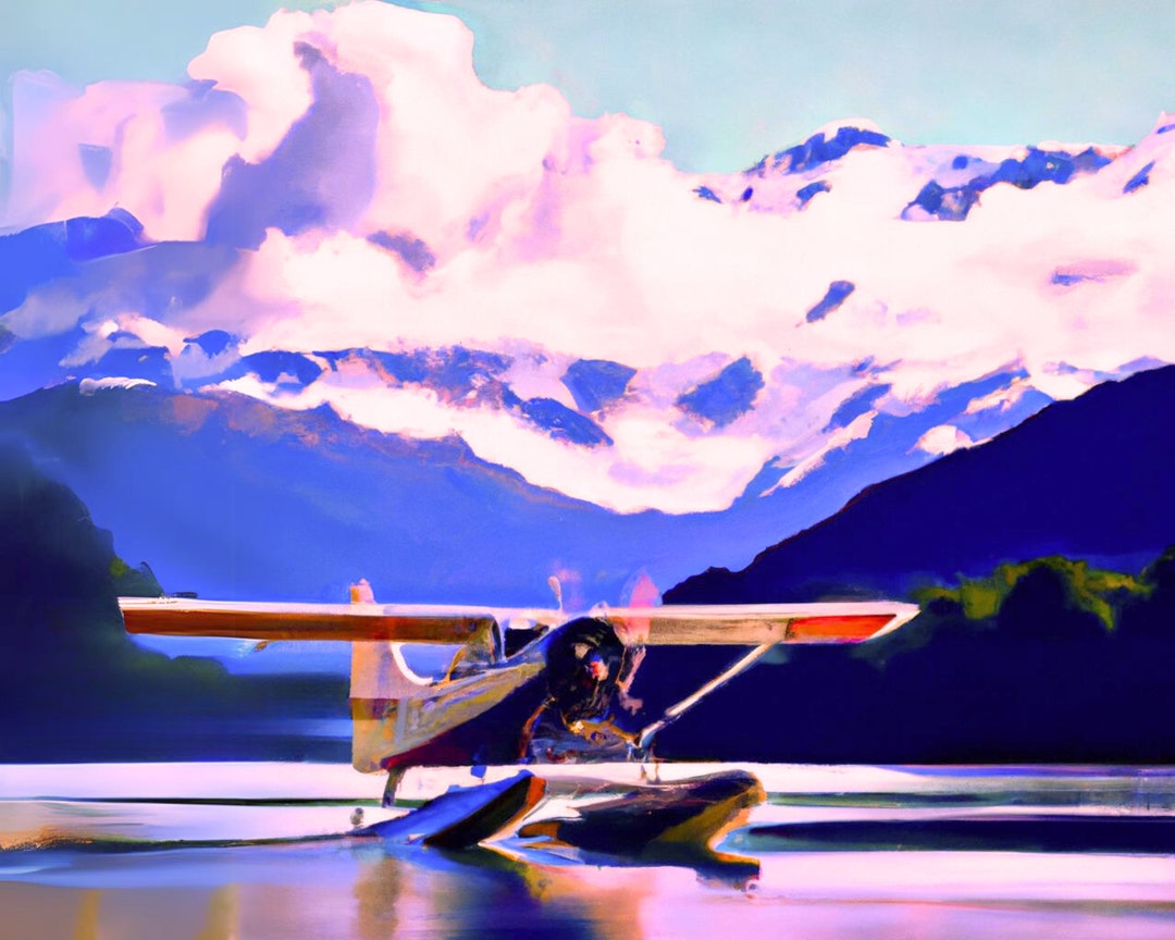 Alaskan Floatplane Bush Float Plane Airplane Alaska Mountains Forest ...