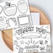 Printable Teacher Thank You Coloring Card Teacher Appreciation Coloring ...
