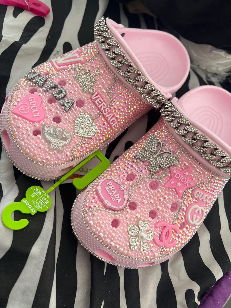 Custom Bling Crocs - Etsy