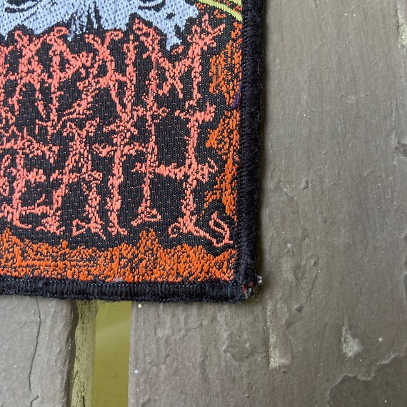 vintage 90's NAPALM DEATH patch / grindcore barcode w… - Gem